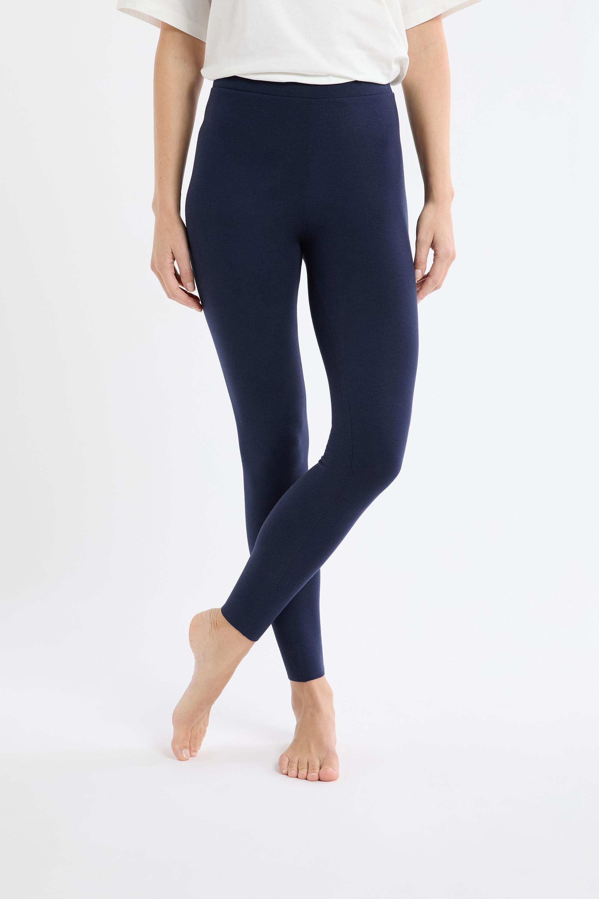 Lange Leggings LIVIA MARINE - ETAM